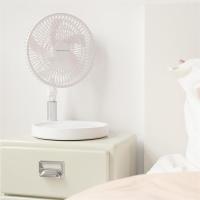 China Hebronfan Mini Usb Rechargeable Small Table Desktop Foldable Electric Fan for sale