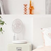 China Hebronfan Mini Usb Rechargeable Small Table Desktop Foldable Electric Fan for sale