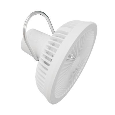 China HEBRONFAN Clip On Tent Fan 10000mah Rechargeable Ridge Tent Fan for sale