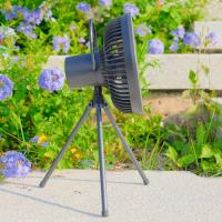 China Rechargeable Battery Lighted Tent Fan 30 hrs With Remote Control for sale