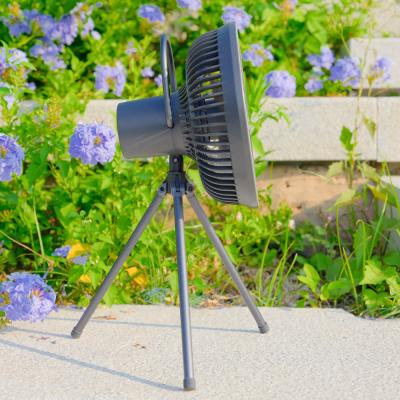 China Rechargeable Battery Lighted Tent Fan 30 hrs With Remote Control for sale
