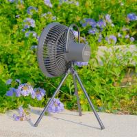 China Rechargeable Battery Lighted Tent Fan 30 hrs With Remote Control for sale