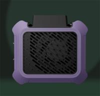 China 5V 2A Portable Waist Clip Fan 108x52x99mm With 8000mah Battery for sale