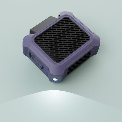 China HEBRONFAN Mini Powerful Waist Belt Fan 8-20 Hours Working Time for sale