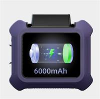 China Silicone Aluminum Alloy Portable Waist Fan With 3 Speed Wearable for sale