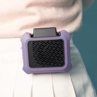 China 3 Speed Portable Waist Clip Fan Plastic For Shirt FCC Approval for sale