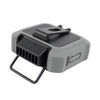 China Four Wind Speed Portable Belt Clip Fan 2000mah Rechargeable for sale