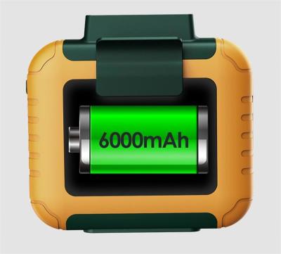 China HEBRONFAN Portable Waist Fan 256g 3 Speed Wearable Outdoor Work for sale