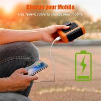 China Outdoor Mini Waist Fan 6000mah Battery Powered ABS TPU Housing for sale
