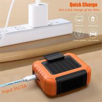 China 6000mah Rechargeable Portable Waist Fan Hanging Small Waist Clip Fan for sale