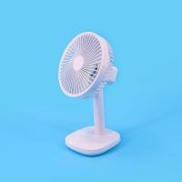 China HEBRONFAN Rechargeable Battery Table Fan With Built In Battery for sale