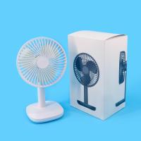 China 400mm Rechargeable Table Fans Plastic Material 3-12 Hours Use Time for sale