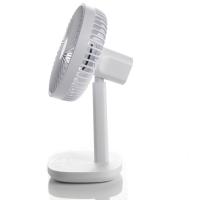 China Small Rechargeable Table Fans PP 4000mAh Battery Operated Desk Fans for sale