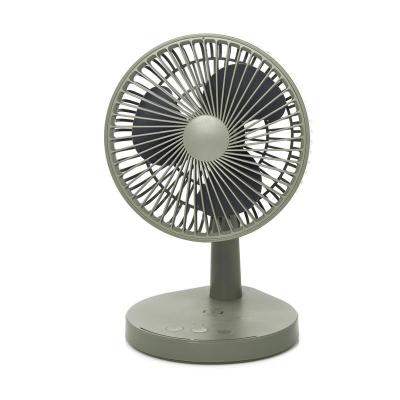 China 8 Inch Rechargeable Table Fan Air Cooling Wireless Desk Fan for sale