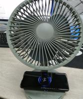 China ABS Rechargeable Table Fans Portable Desk Fan With 4000mAh Battery for sale