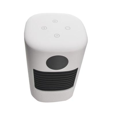China HEBRONFAN  PTC Small Desktop Heater Fan Base Button Control for sale