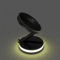 China HEBRONFAN Pedestal Table Fan Desktop Fan Portable Rechargeable Usb Powerful Air Cooler Stand for sale