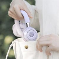 China 5V 0.6A Personal Portable Bladeless Neck Fan Push Button Control for sale