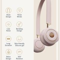 China Household Wearable Fan Around Neck Three Gear Adjustment for sale