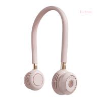 China HEBRONFAN Sport Hands Free Bladeless Neck Fan Adjustable Height for sale
