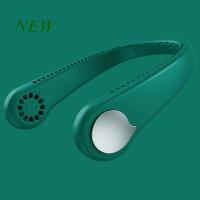 China Portable Hands Free Leafless Hanging Neck Fan DC Brushless Motor for sale