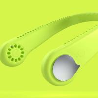 China Portable Hands Free Neck Fan 4000mAh Battery Air Conditioner Around Neck for sale