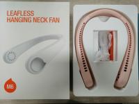 China Leafless Hands Free Neck Fan 1800MAh Personal Neck Air Conditioner for sale