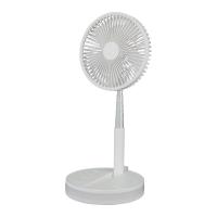 China Folding Small Table Top Fan Custom Printed With 10000mAh Battery for sale