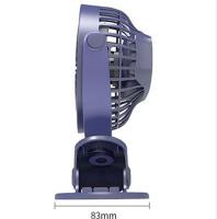 China 10000mah Battery Rechargeable Clip Fan 3 Watts For Desktop for sale