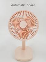 China Battery Powered Small Kitchen Table Fan 5W Portable 7 Hours Last for sale