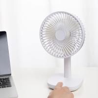 China Touch Control Rechargeable Table Fans 5 Volts ABS Blade 506g for sale