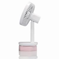 China Battery Powered Rechargeable Table Fans For Office / Bedroom for sale