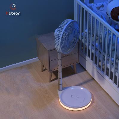 China Hebronfan Multifunction Rechargeable Foldable Fan 10000mAh Large Battery For Home for sale