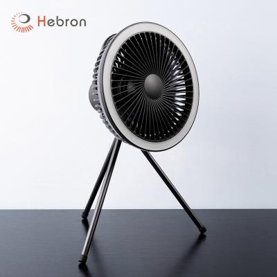 China Cordless Tripod Pedestal Fan 7800mAh Rechargeable Air Cooling for sale