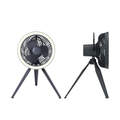 China Hebronfan Portable Camping Fan 7800mAh Folding USB Camping Fan Customized for sale