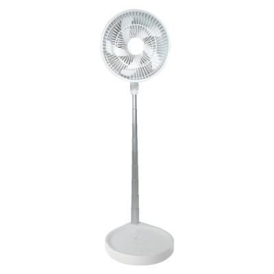 China Home USB Mini Portable Foldable Fan Low Noise Emergency Light Foldable Rechargeable Fan for sale