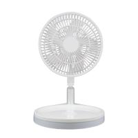 China USB Rechargeable Portable Foldable Fan 4 Speed Desk Table Foldable Oscillating Fan for sale