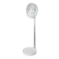 China Customized Rechargeable Stand Fan Remote Control Mute Timing Retractable Folding Fan for sale