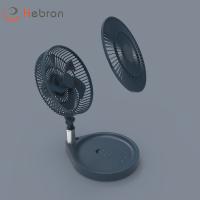 China Timing Foldable Oscillating Fan Table Desk USB Remote Control Rechargeable Foldable Fan for sale