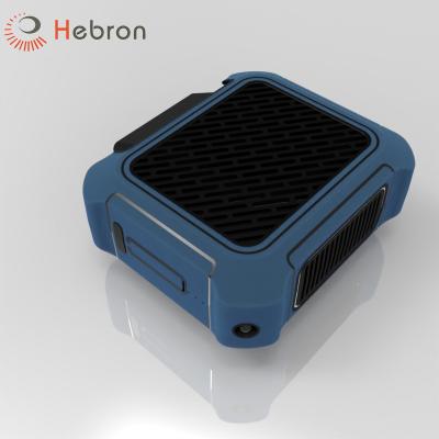 China 6000Mah Portable Waist Fan USB Mini Rechargeable Small Belt Clip On Fan for sale