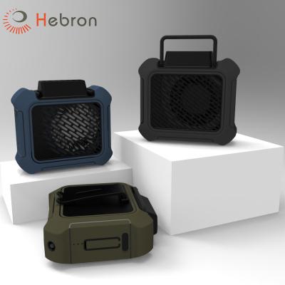 China Small Portable Waist Clip Fan USB Rechargeable 6000Mah Battery Three Wind Speed for sale