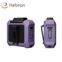 China Portable Mini Waist Clip On Fan 6000mah Battery Powered 15h Working Time 3 Speeds for sale