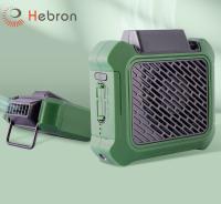China Air Cooling Portable Waist Clip Fan 3 Adjust Speed 6000mah Rechargeable Battery for sale