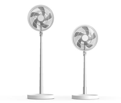 China USB Rechargeable Portable Foldable Fan Intelligent Air Cooling Outdoor Camping Retractable for sale