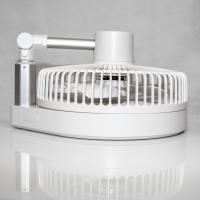 China OEM Printed Portable Telescopic Fan USB Rechargeable LED Tent Fan for sale