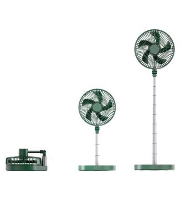 China 10000mAh Retractable Folding Fan Rechargeable OEM Custom Portable Foldable Fan for sale