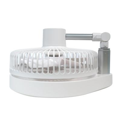 China Hebron ODM Foldable Pedestal Fan Oscillation Stand Fan 3.7V 10000mAh Battery for sale
