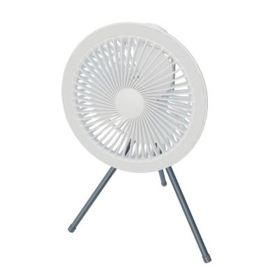 China Multifunctional LED Tripod Camping Fan USB Cordless 3.7V 7800mAh Battery for sale