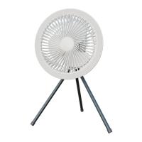 China Outdoor Tripod Pedestal Fan Night Light Multifunctional With DC Motor for sale