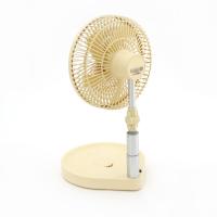China 10 In USB Rechargeable Folding Fan Outdoor Timer Desk Pedestal Fan With 10000mAh for sale